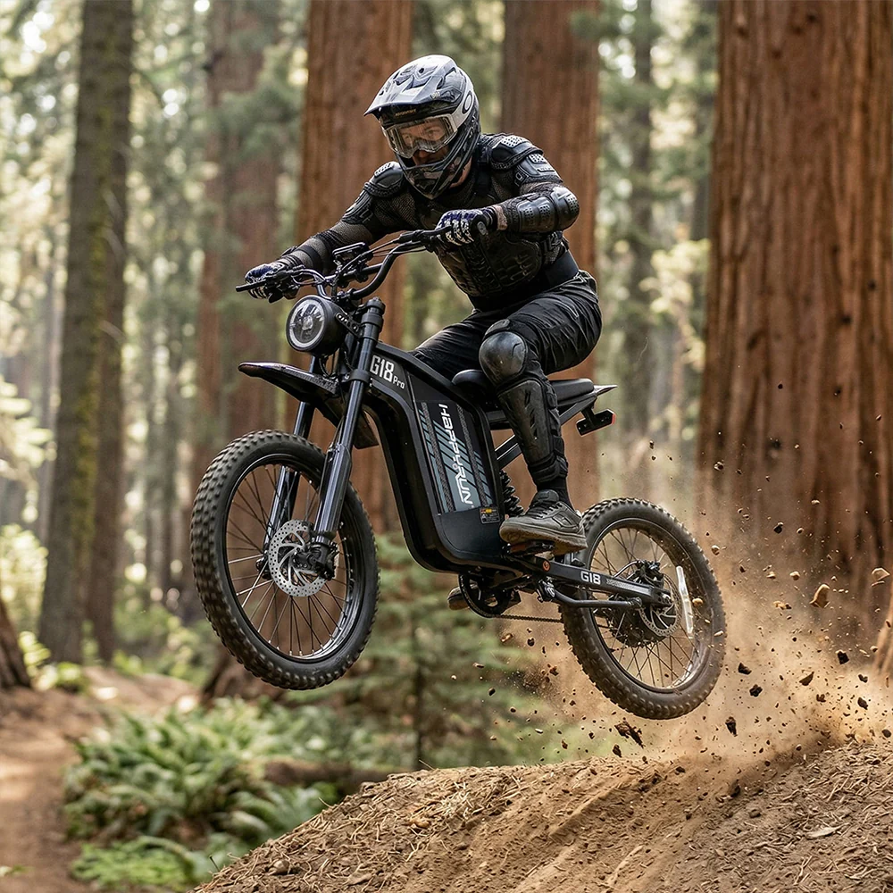 HappyRun 4500W Electric Dirt Bike G18 Pro – EVDirtBikes